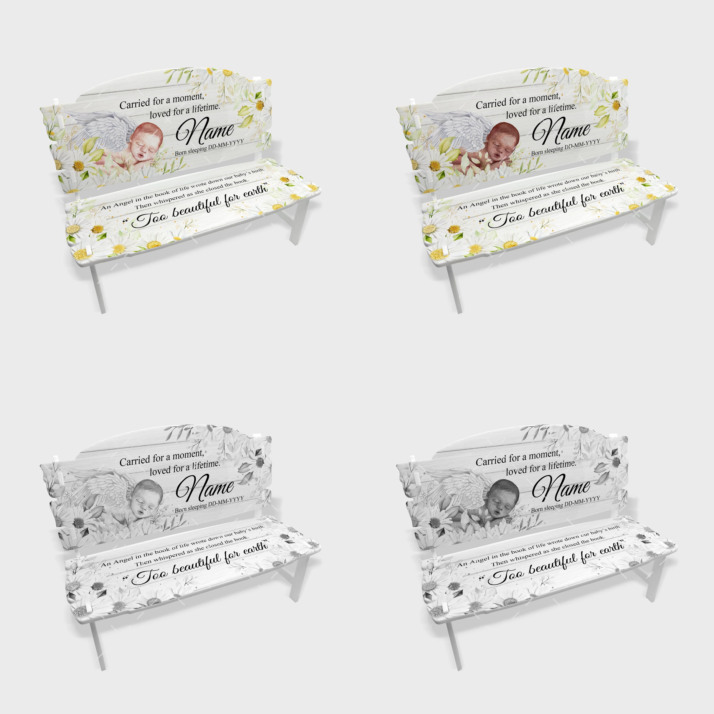 Baby Loss Memorial Bench - Payhip