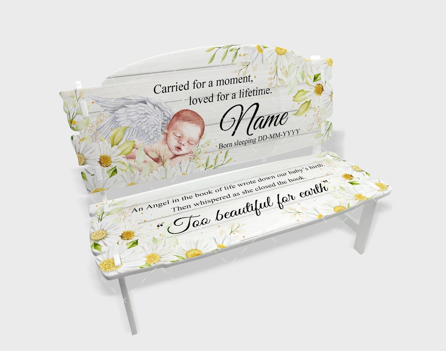 Baby Loss Memorial Bench - Payhip