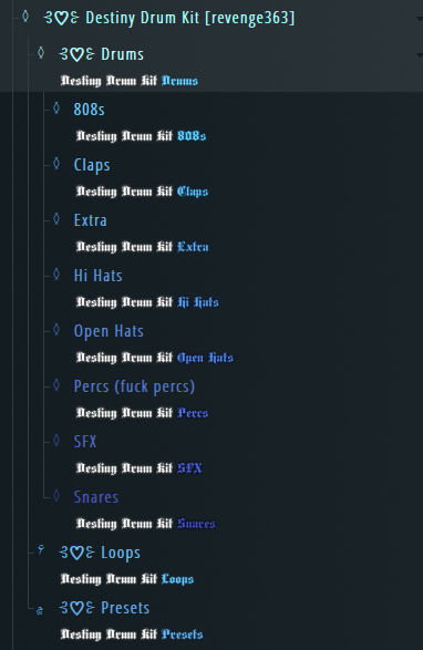 Destiny (Drum & Loop Kit) - Payhip
