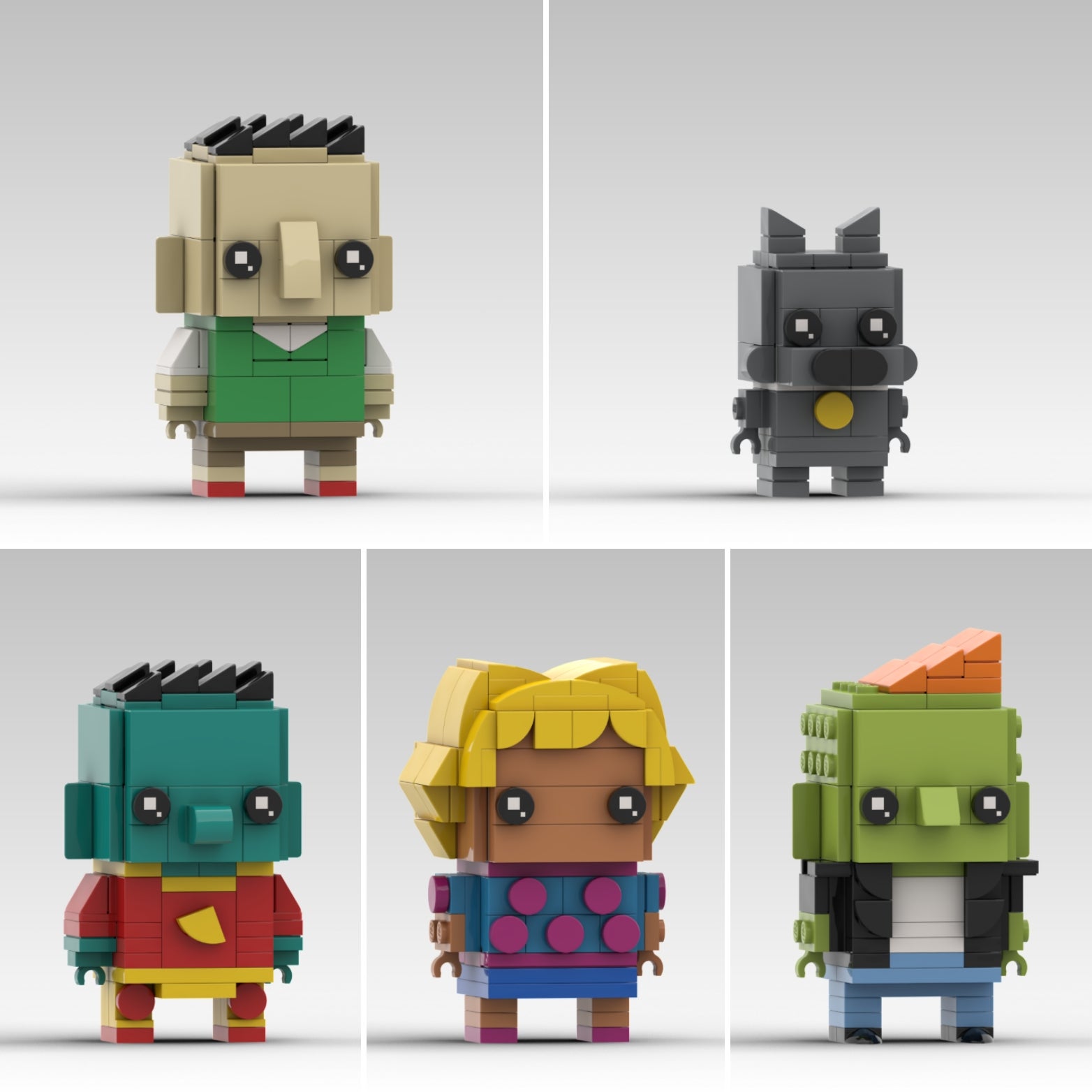 Nickelodeon's Doug Custom Brickheadz Bundle - Payhip