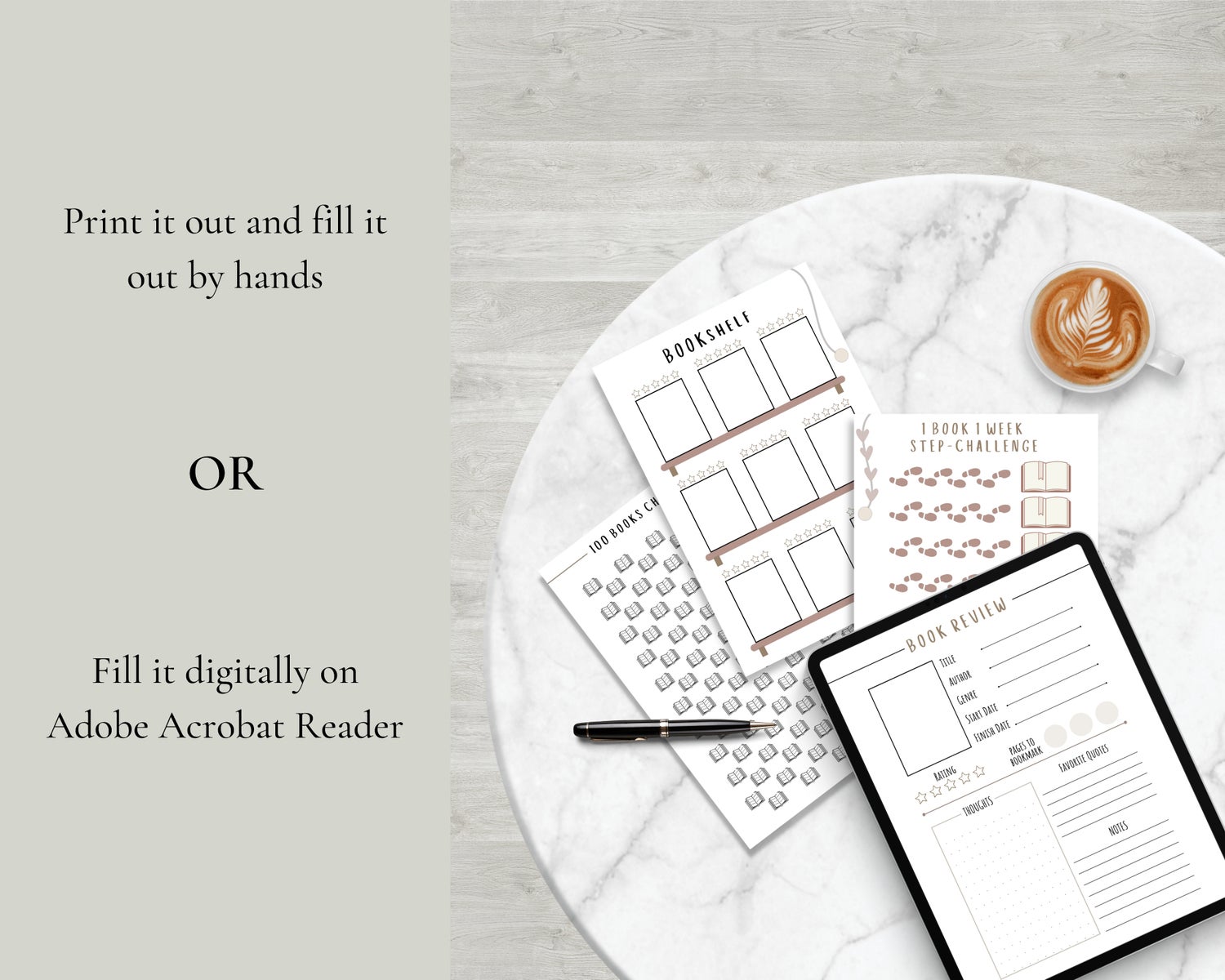 Reading Journal Inserts - Payhip