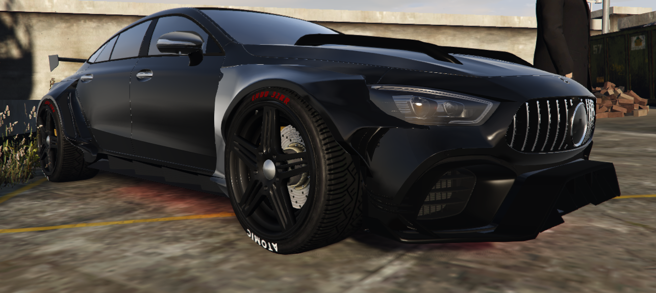2021 Mercedes AMG GT 63 - Black Edition - FiveM Ready - Custom Uprated ...