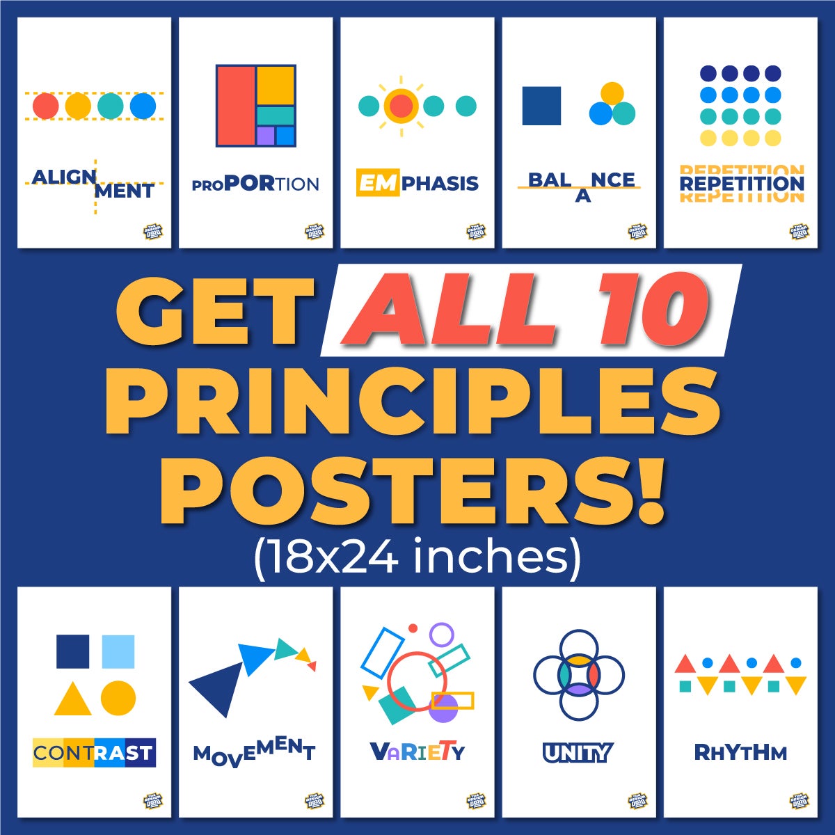 All 10 Principles of Design Posters (20x30) - Payhip