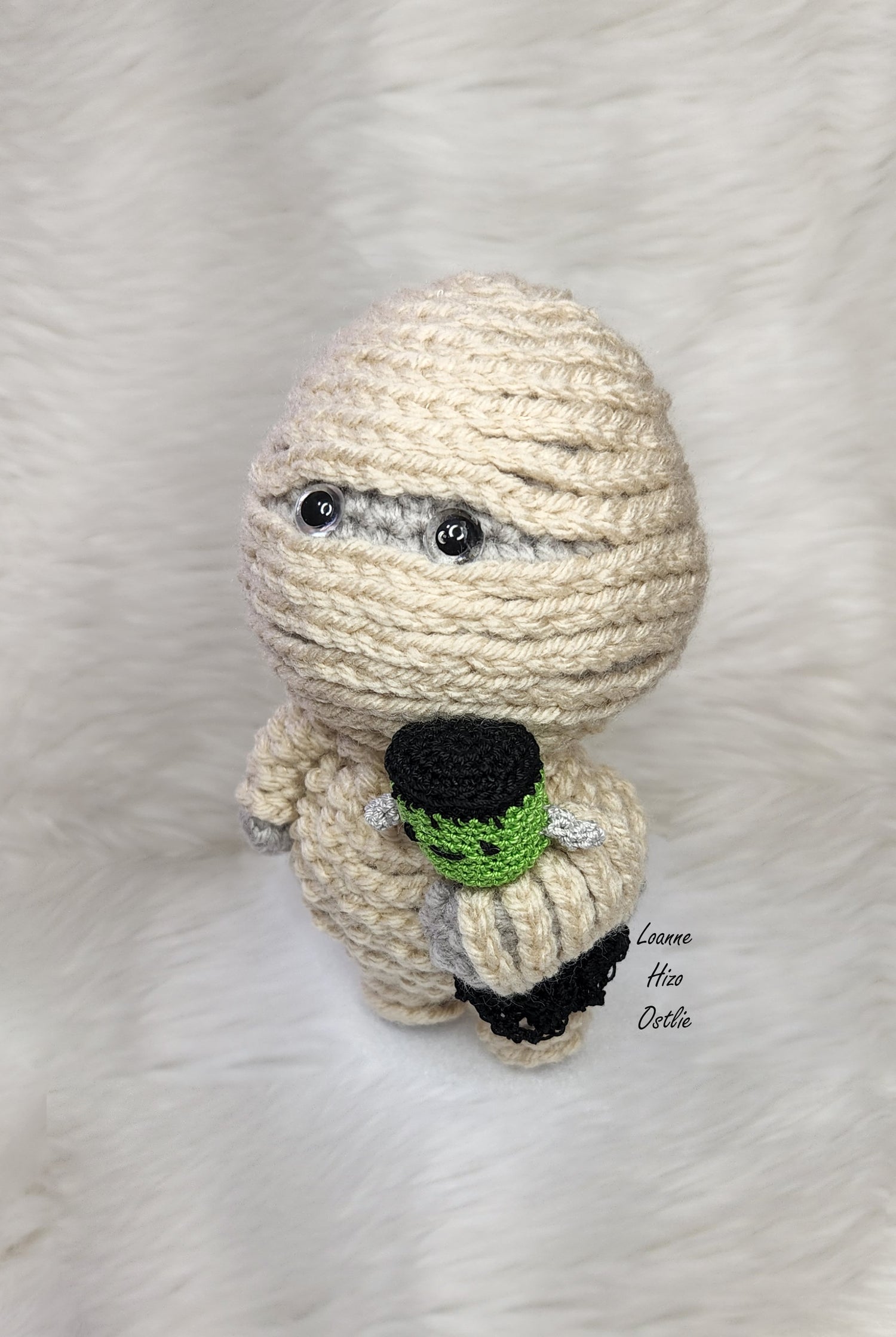 Bubble Butt Baby Mummy Crochet PDF pattern