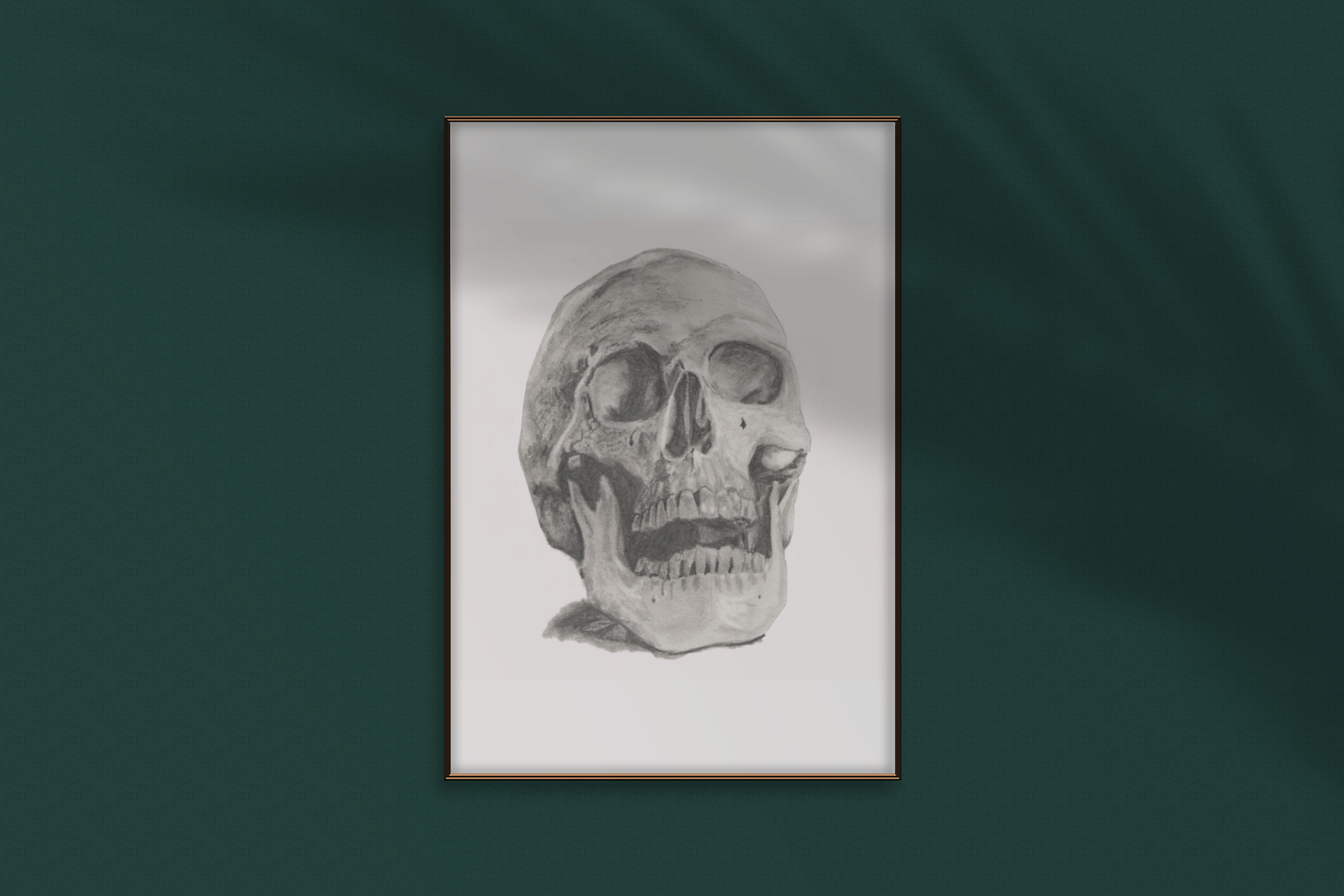 Skull Graphite Study Printable Wall Art - Payhip