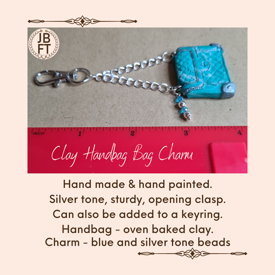 Clay Handbag Bag Charm - Payhip