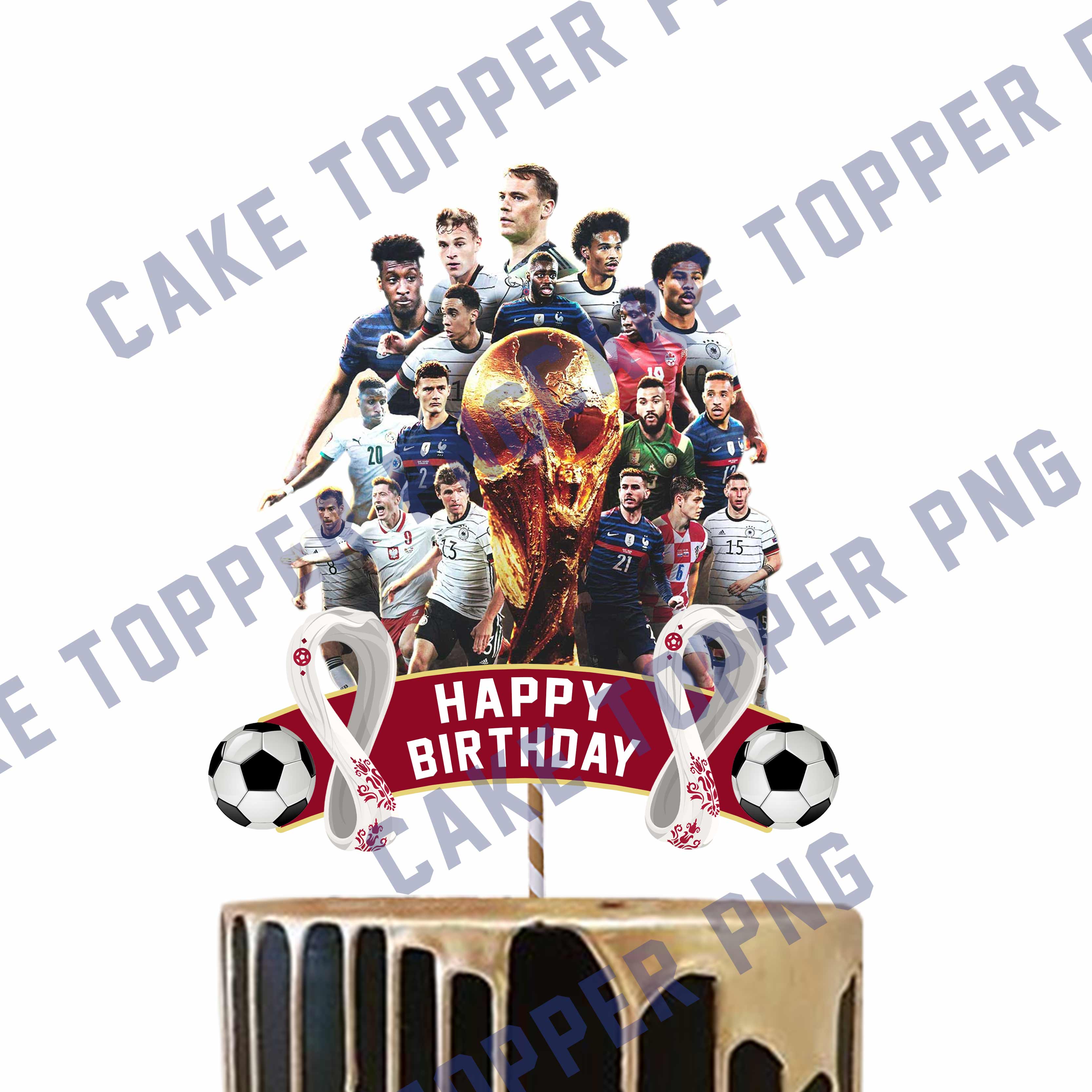 FIFA WORLD CUP CAKE TOPPER - Payhip