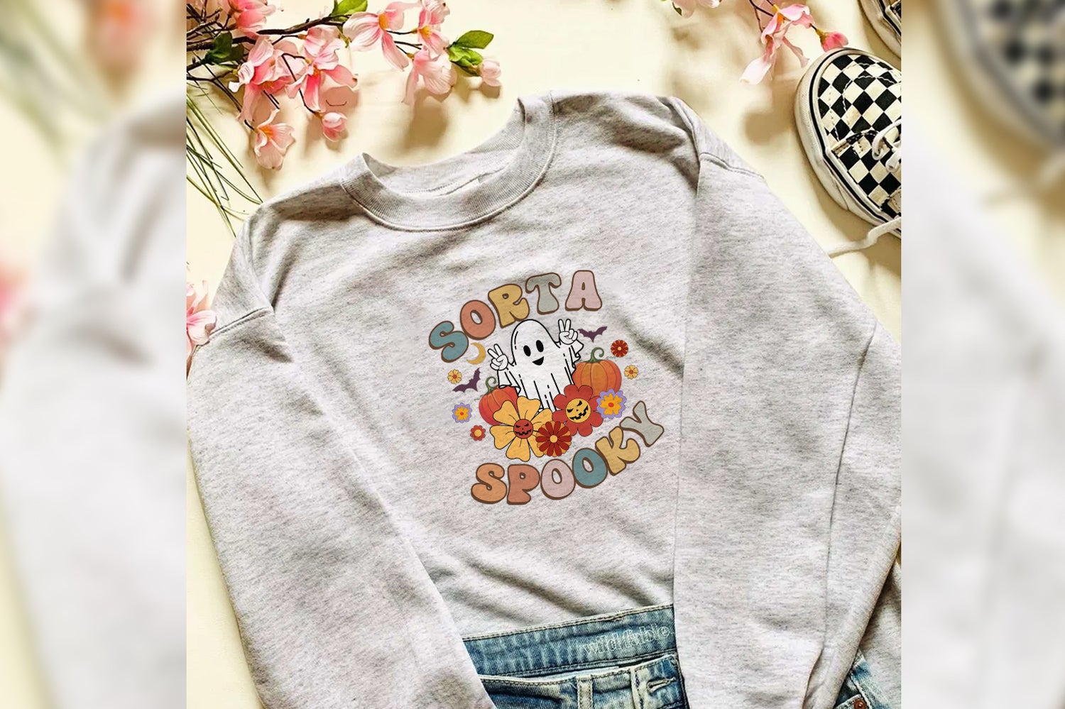 Retro Halloween png Bundle, Stay Spooky, Hippie Halloween, Hot Ghoul png, Spooky Vibes png ...