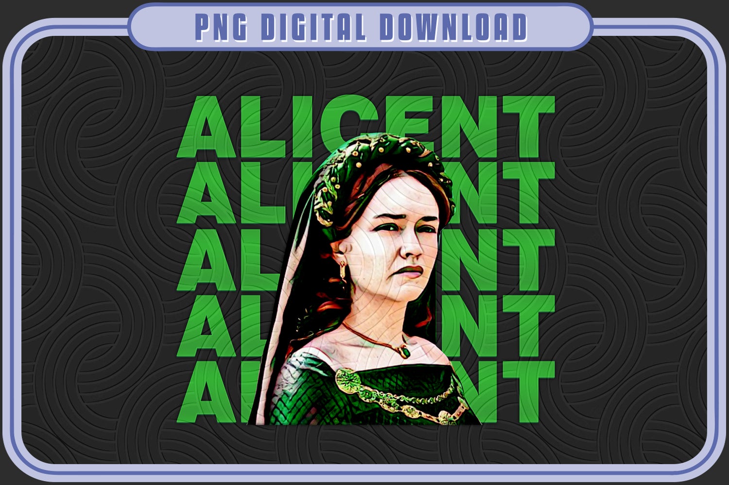 Alicent Hightower Png, House Targaryen Game of Thrones TV Show, House ...