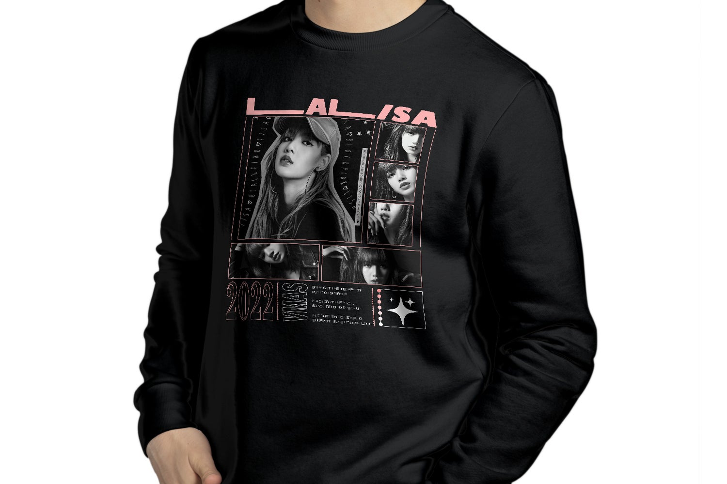 LISA Shirt, Lisa Blackpink Shirt Vintage Retro, Blackpink T-Shirt, Rose ...
