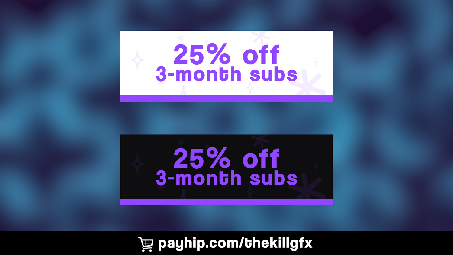 Twitch Subtember - Stream Widget - Payhip