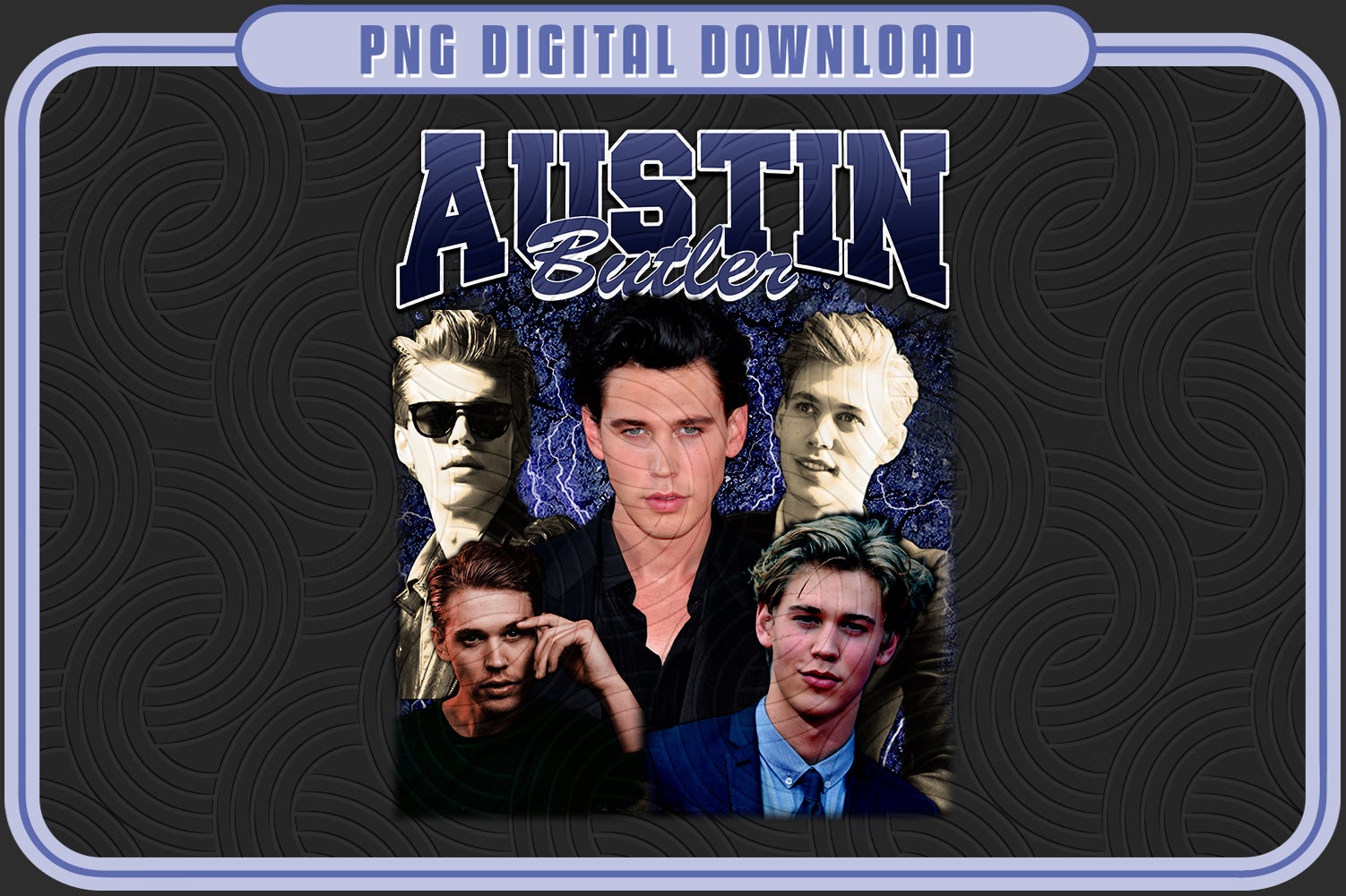 Austin Butler, Elvis Presley PNG, Austin Butler Shirt Vintage design ...