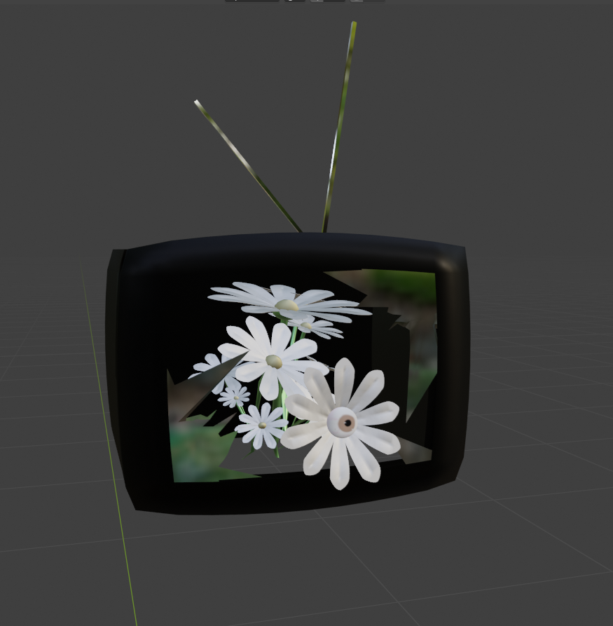 WeirdCore TV Flower Head - Payhip