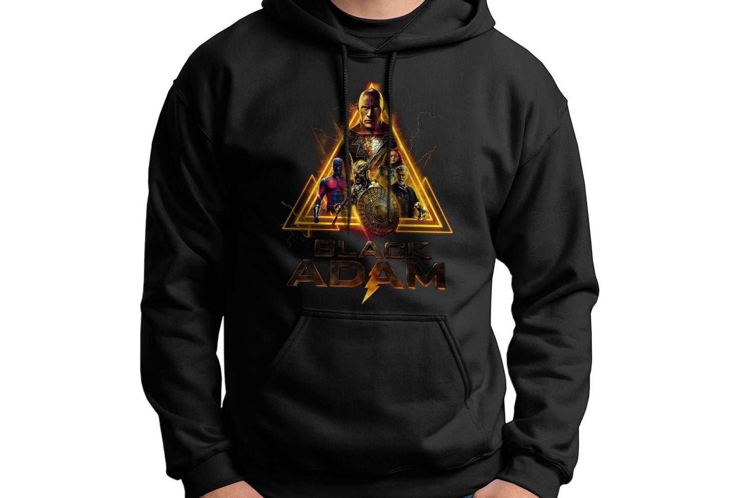 Black Adam Movie 2022 Shirt Design, Black Adam Dwayne Johnson PNG ...