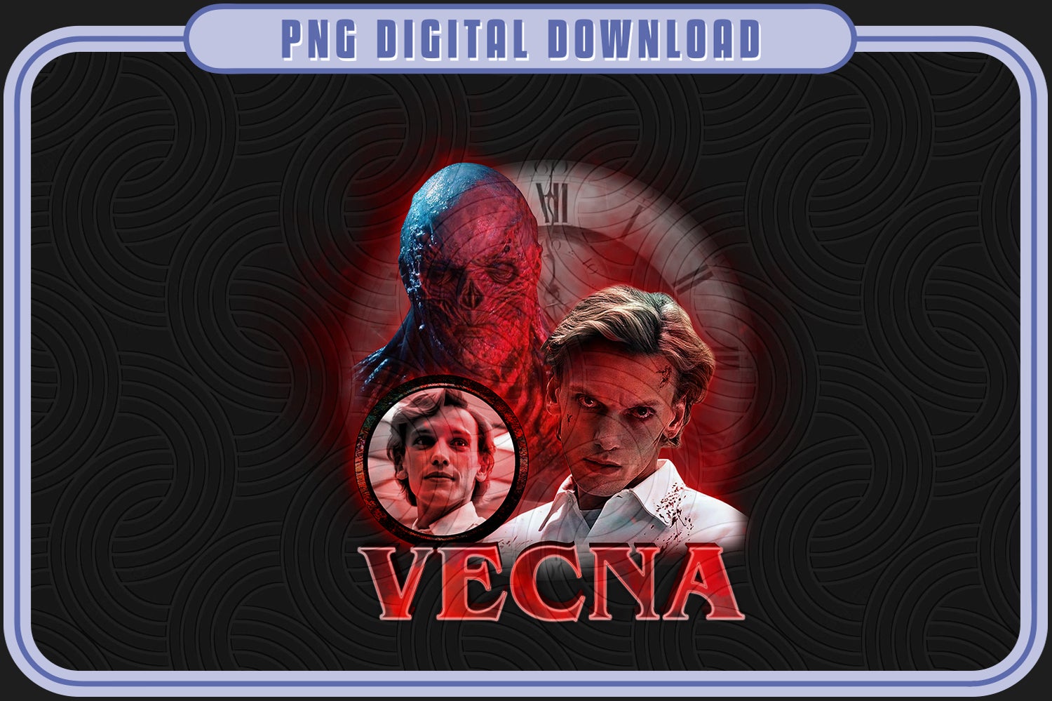 Stranger Things | Vecna | Netflix | Upside Down | Png | Sublimation ...