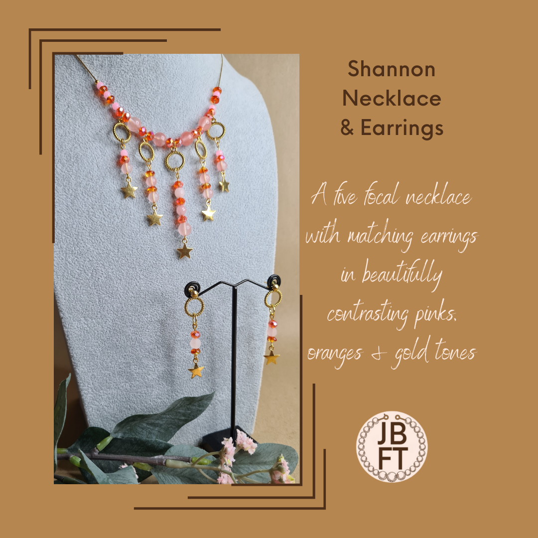 Shannon Necklace & Earrings Set - Payhip
