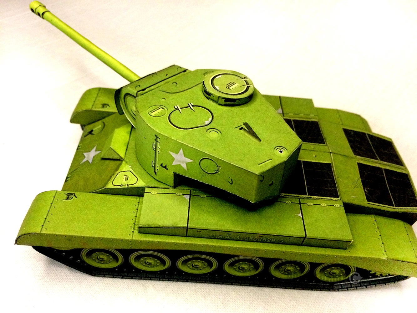 Paper tank M26 Pershing WW2 - Payhip