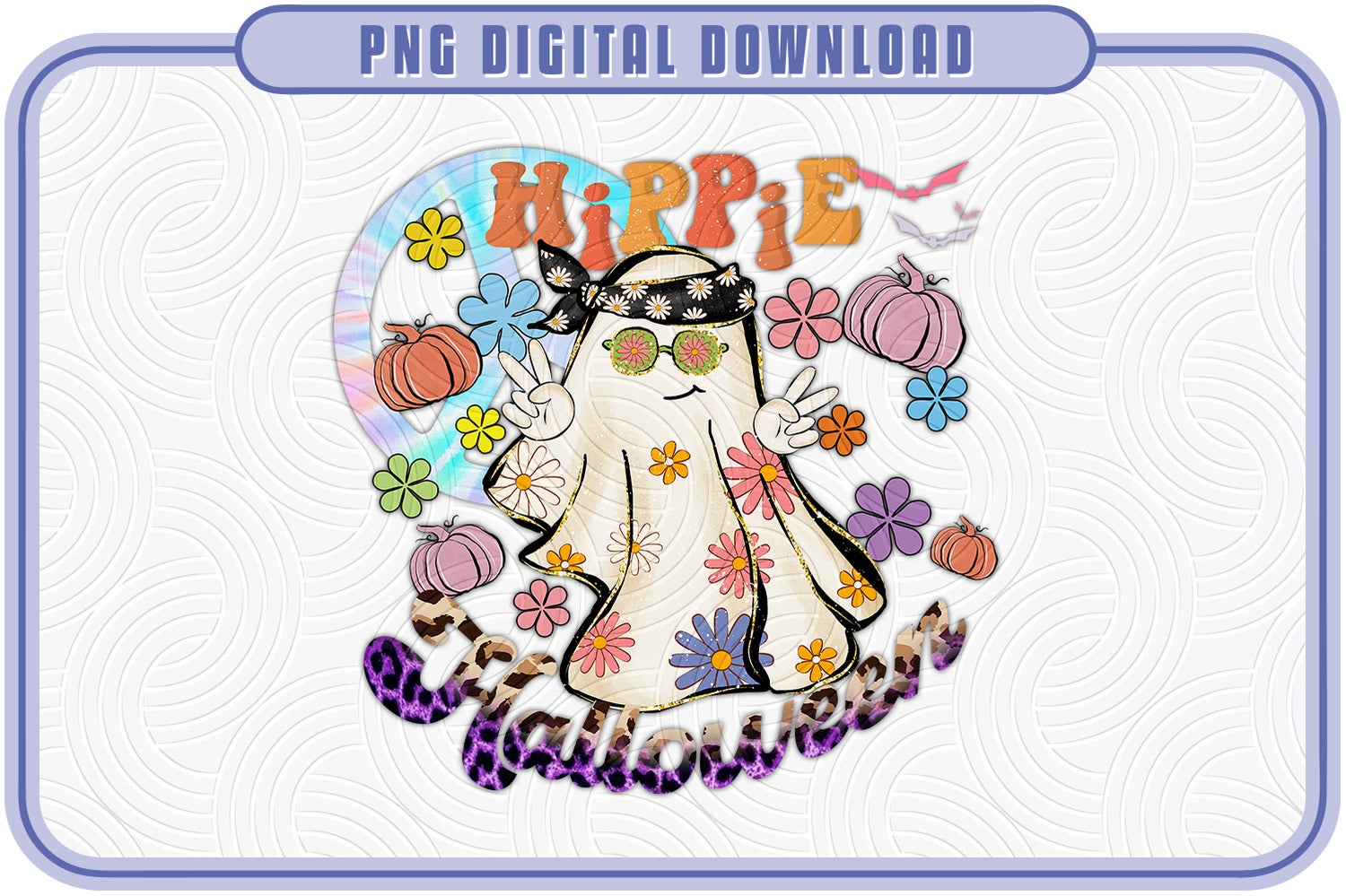Cute Spooky Halloween Bundle PNG, Retro Fall Sublimation Bundle, Groovy ...