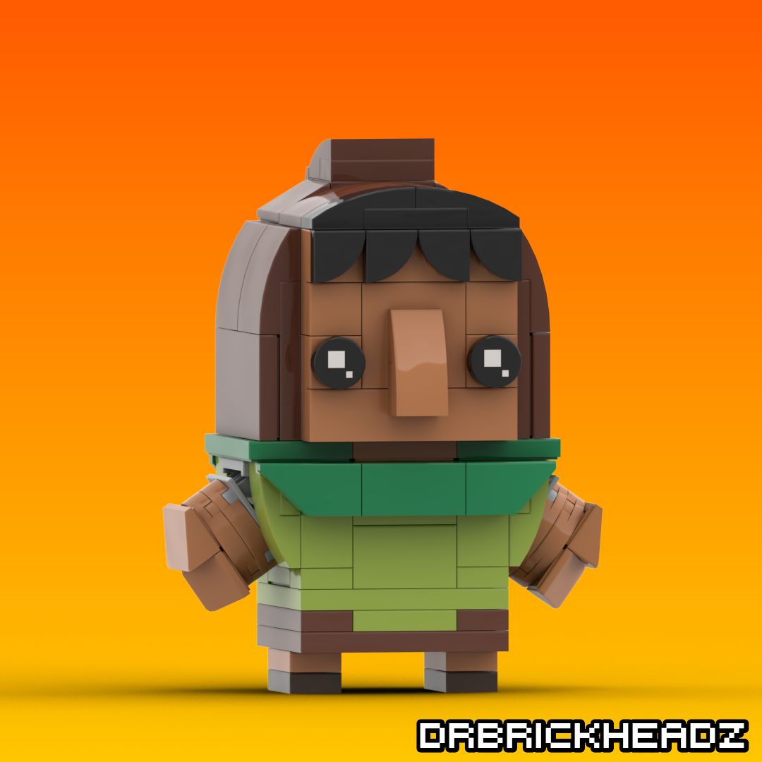 Alberto Scorfano (Luca) Custom Brickheadz Instructions - Payhip