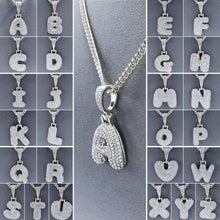 Bling Initial Necklace Silver “C” - Payhip