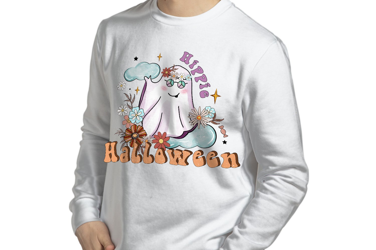 Hippie Halloween Png, Halloween Png, Halloween Sublimation Design ...