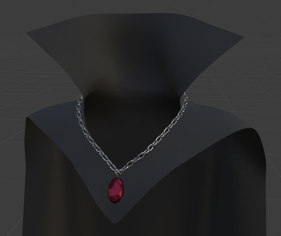 Vampire cape cloak - Halloween - FBX Rigged - Commercial use *2021 ...