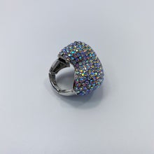 Iridescent Heart Statement Silver Ring - Payhip