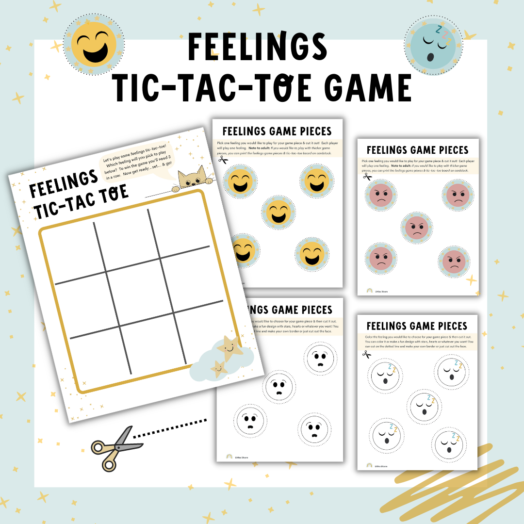 Feelings Tic-Tac-Toe Game - Payhip