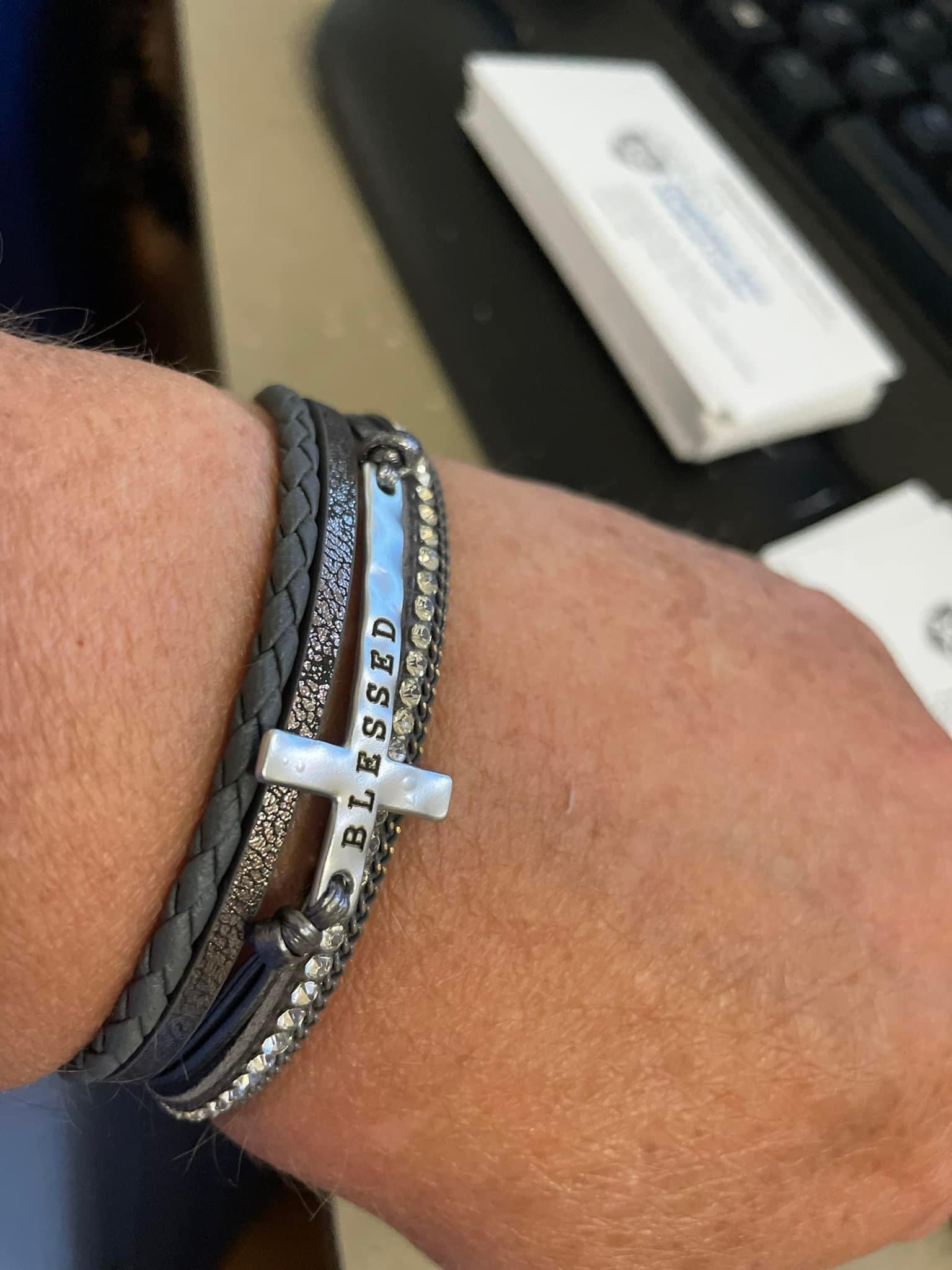 Blessed Magnetic Leather Layered Bracelet - Payhip