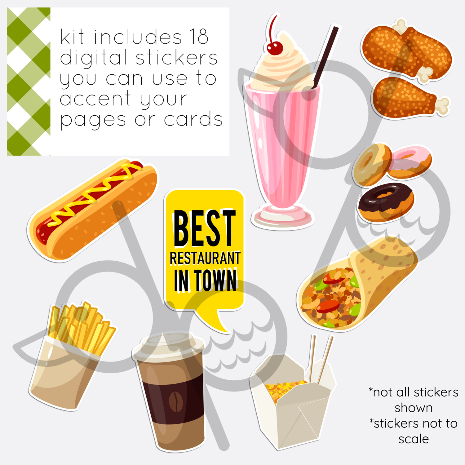 Rate Your Plate - digital cards kit (plus stickers) - Payhip