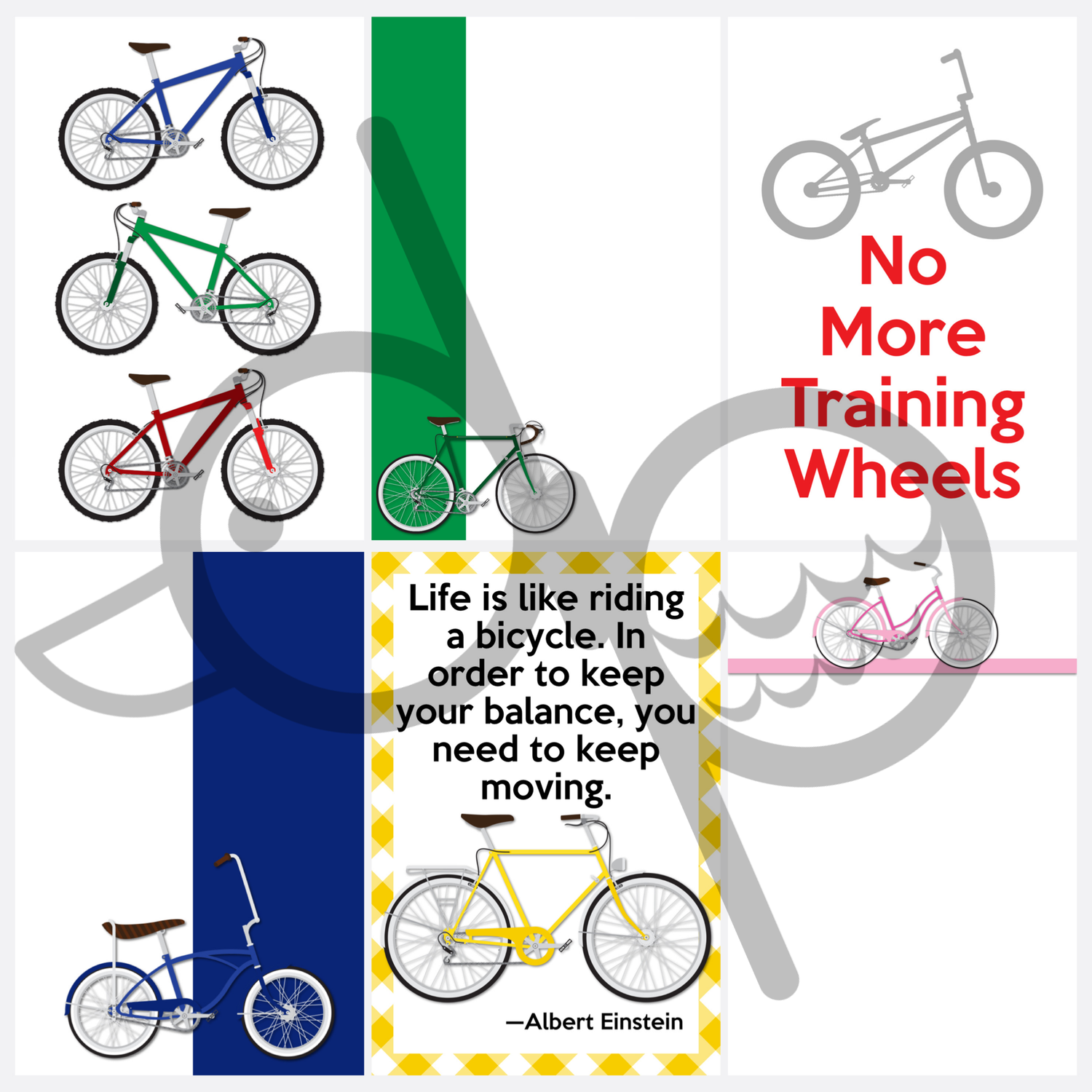 Riding Bikes - digital card kit - Payhip