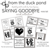 Saying Goodbye - digital card kit - Payhip