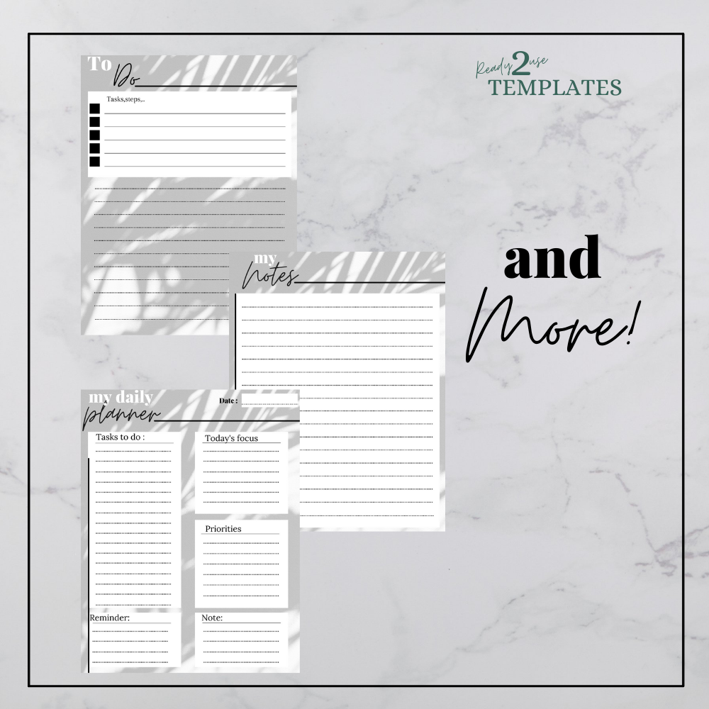 Jessica-workbook template- canva - Payhip