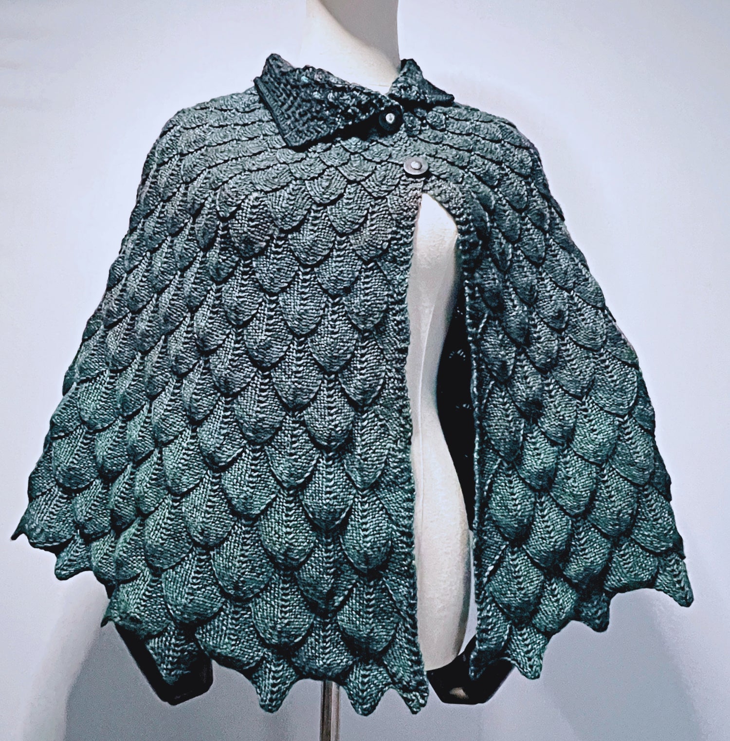 Ravenwood Dragon Cloak Hand Knitting Pattern PDF - Payhip