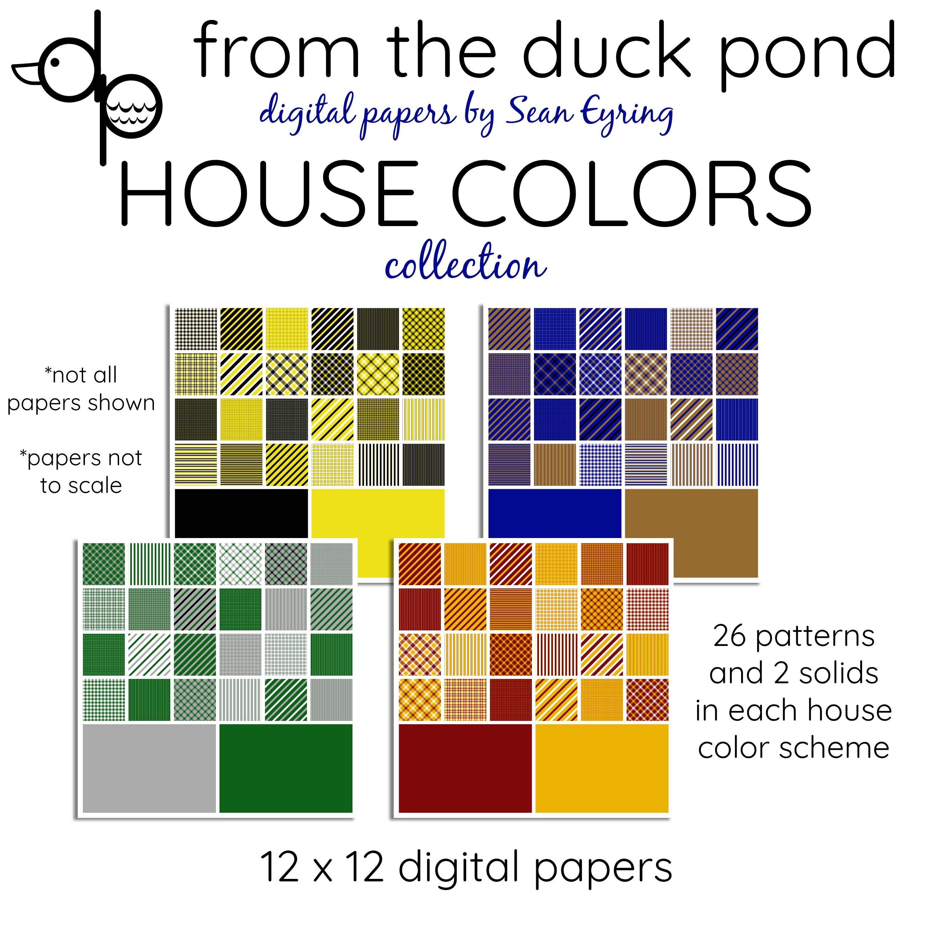 House Colors - digital paper collection - Payhip