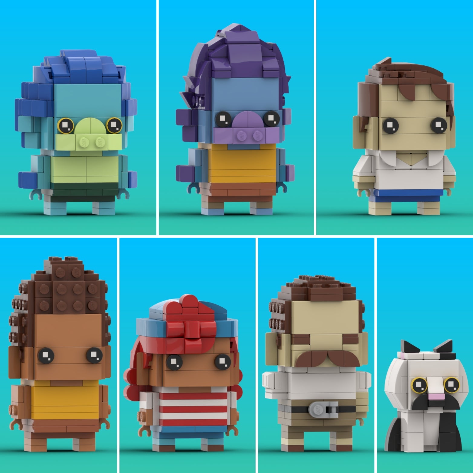 Luca Brickheadz Collection BUNDLE - Payhip