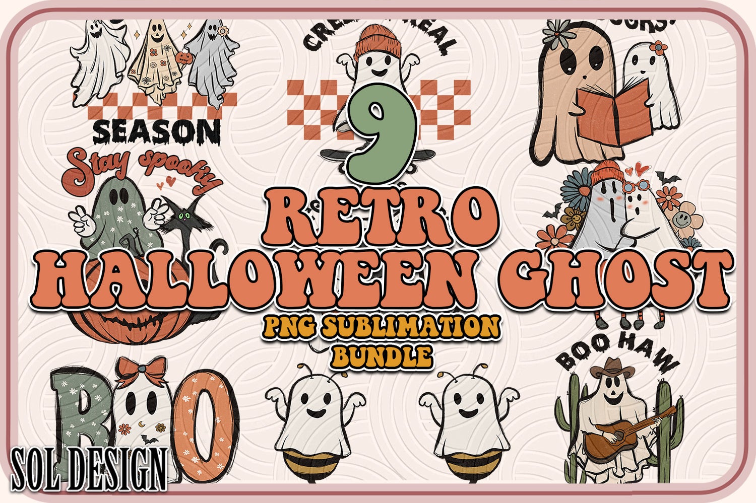 Spooky Vibes PNG- Sublimation Digital Download,Halloween sublimation ...