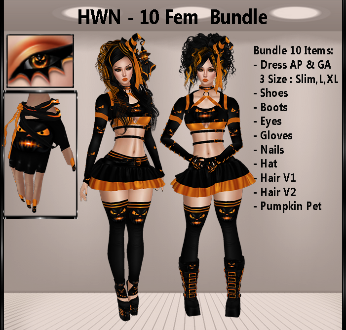 HWN - 10 Pumpkin Fem Bundle MEGA - Payhip
