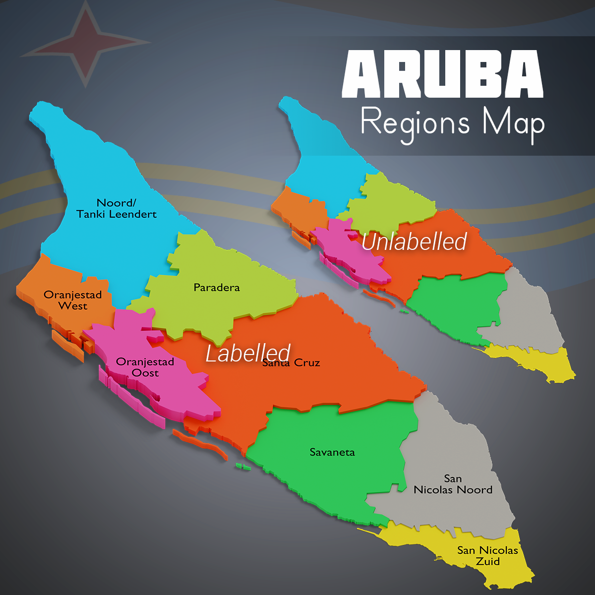 Aruba Regions Map - Payhip