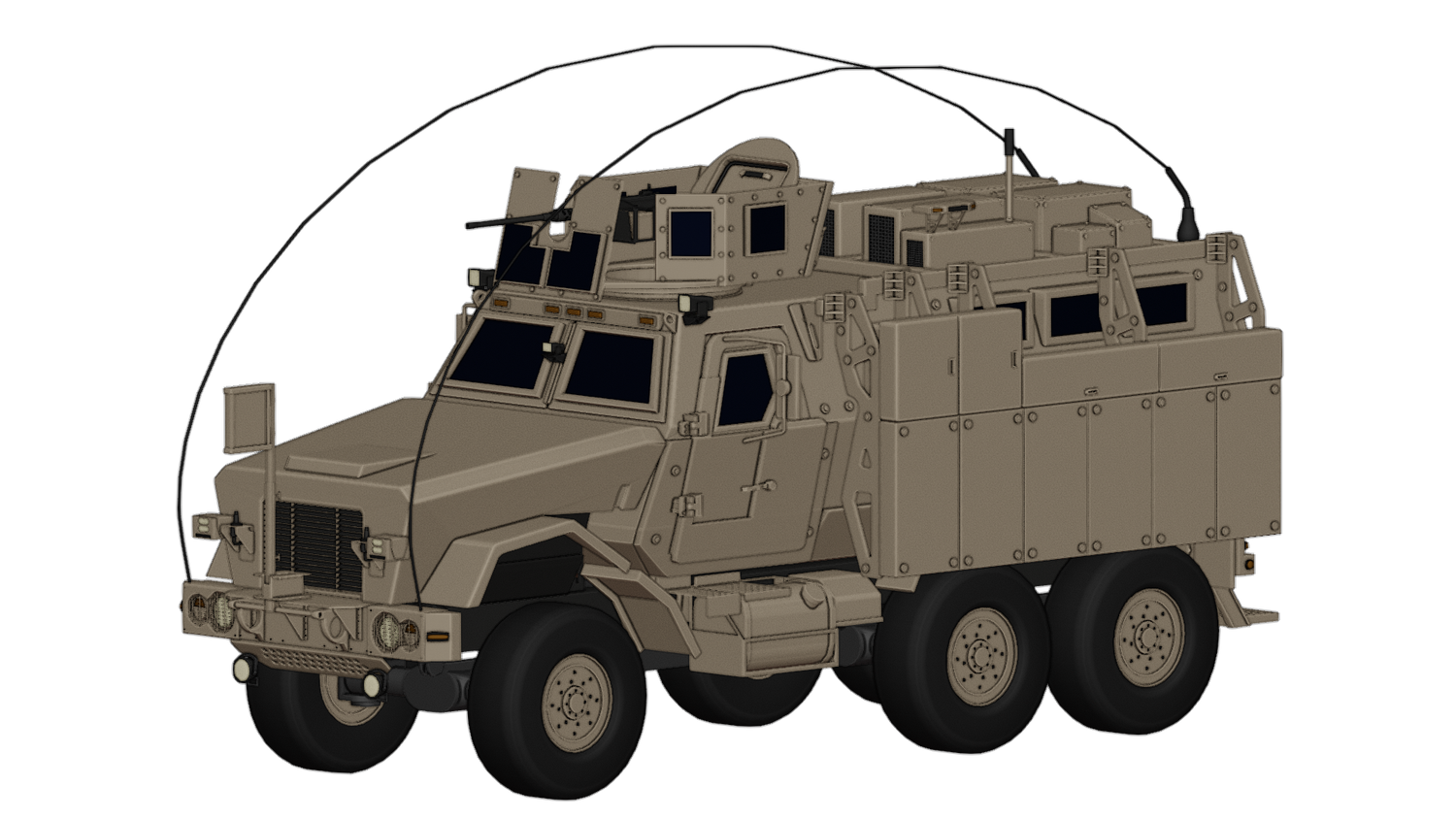 BAE Systems Caiman MRAP (Armoured Variant) - Payhip