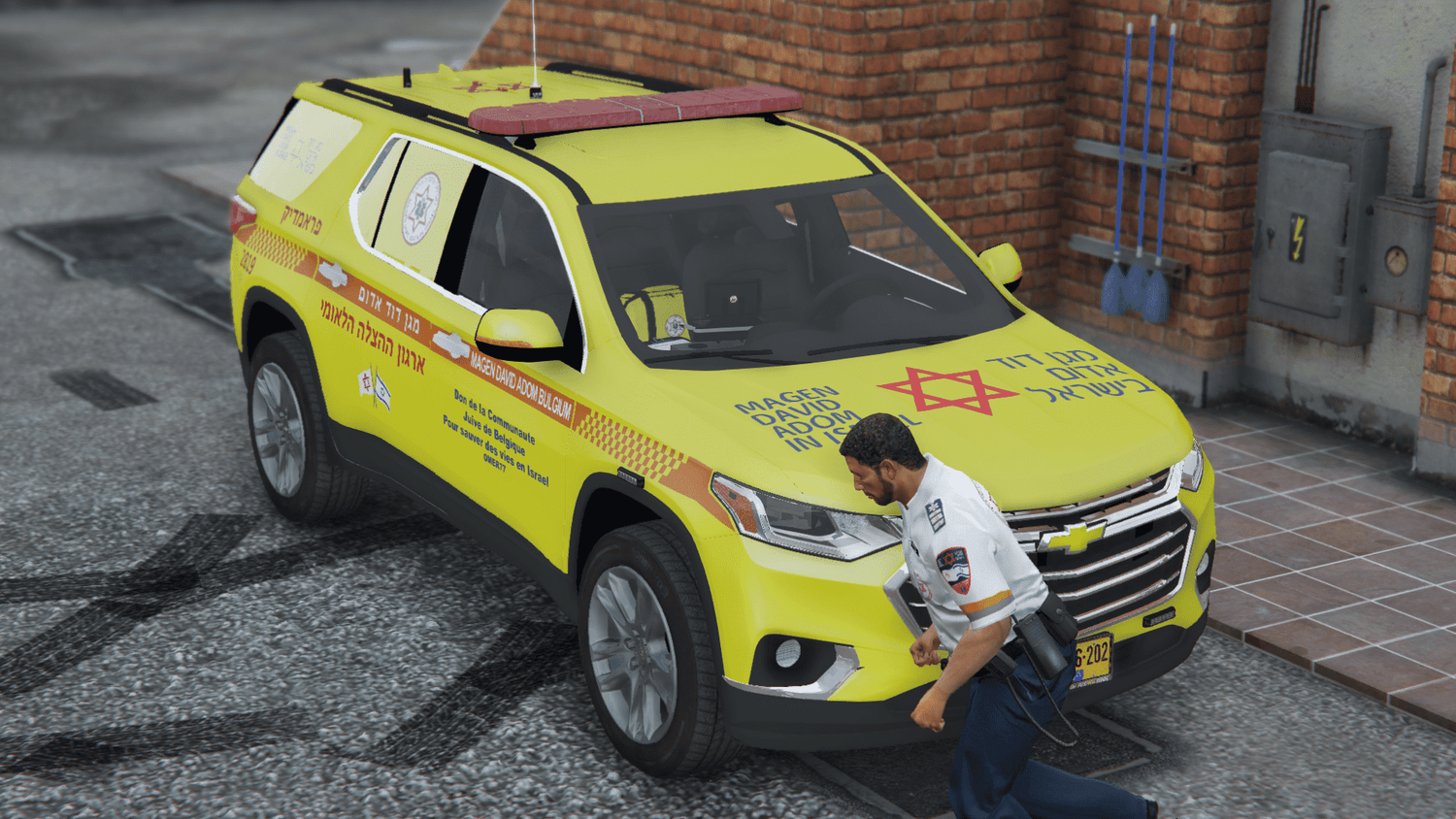 {PREMIUM} Chevrolet Traverse Paramedic Supervisor MDA Israel V.1.0 for ...