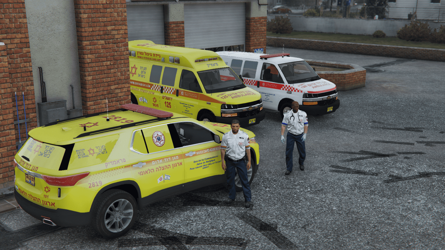 {PREMIUM} Chevrolet Traverse Paramedic Supervisor MDA Israel V.1.0 for ...