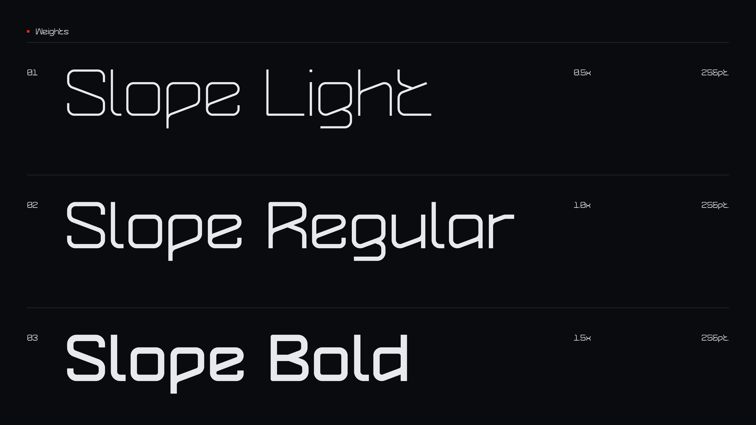 Slope - Display Typeface - Payhip