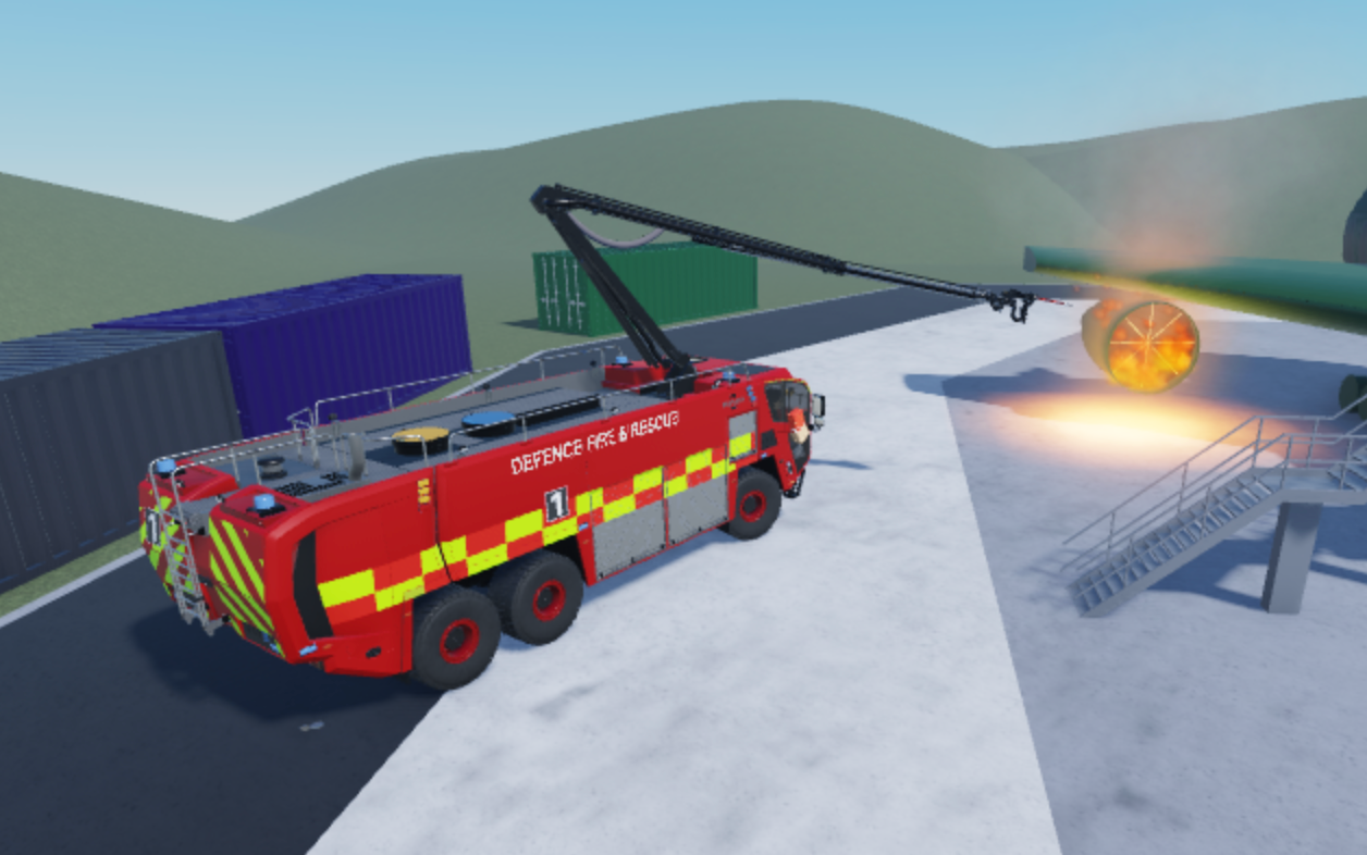 Defence Fire Airport Fire Engine - Payhip