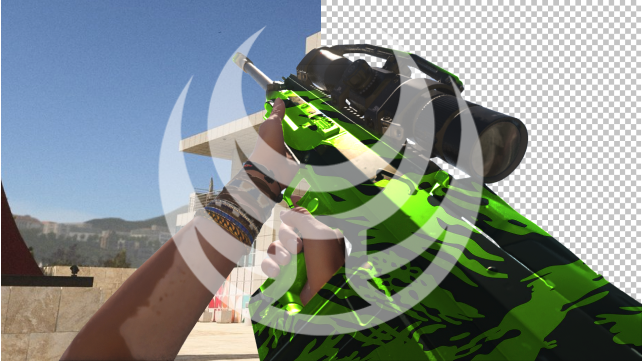 Signal 50 Green Tiger Camo Screenshot Pack (Call Of Duty)