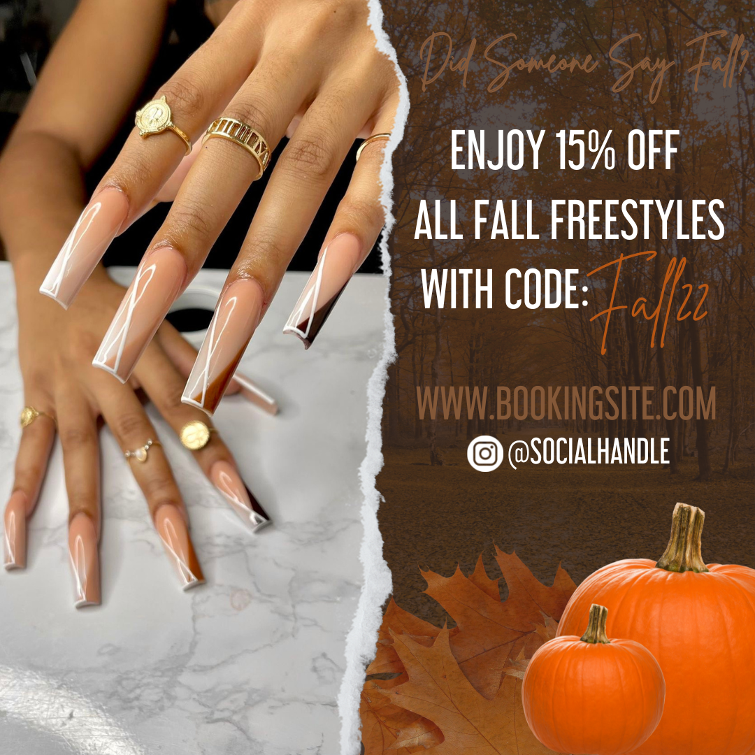 Fall Nail Deal Flyer - Payhip