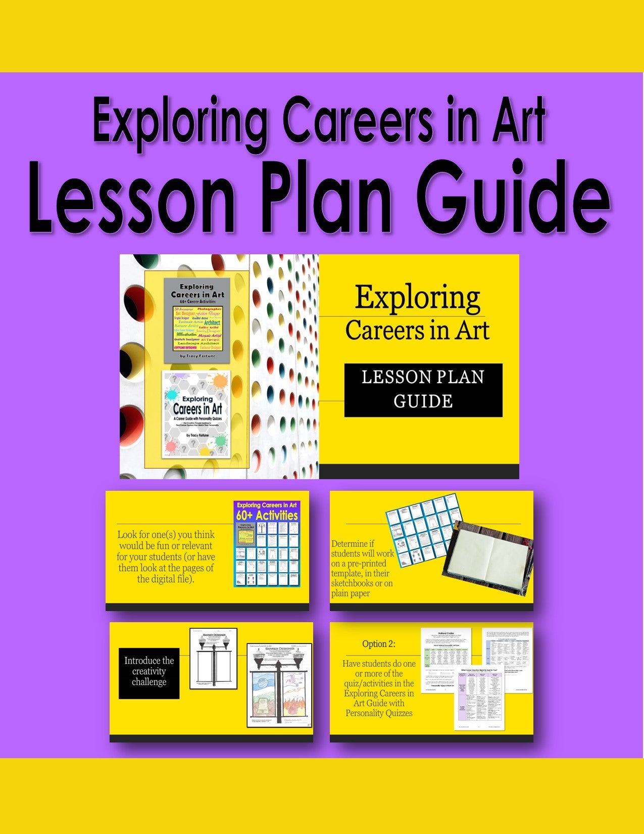 4-Resource Exploring Careers in Art BUNDLE with Lesson Plan Guide - Payhip
