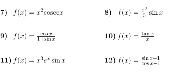 Integration using the reverse of the chain rule worksheet (with solutions)