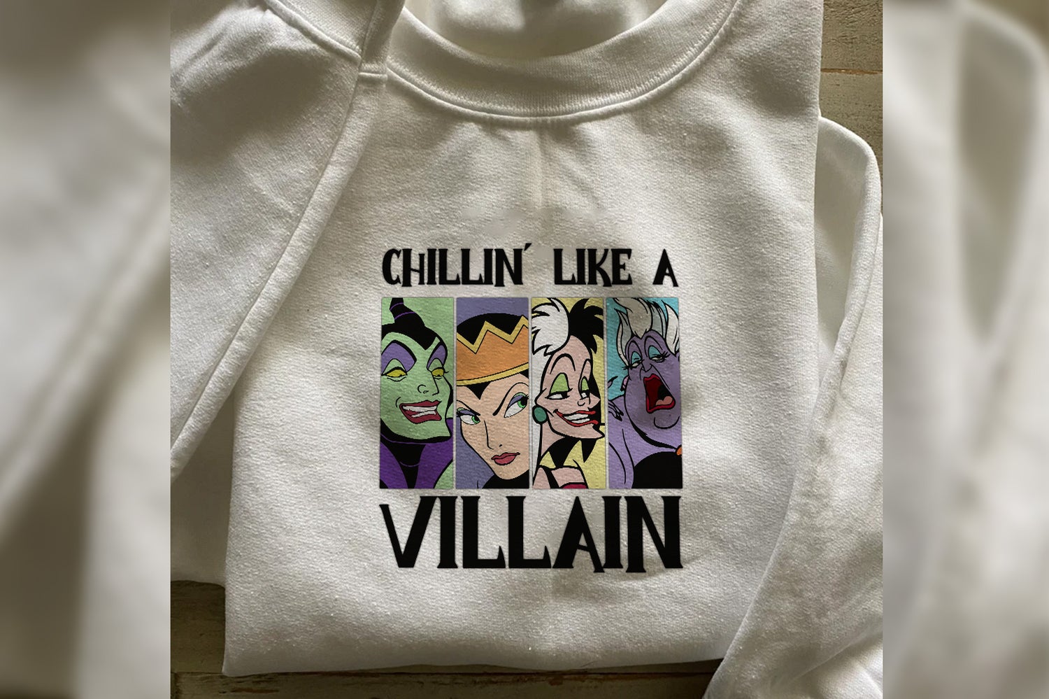 Chillin' like a Villain SVG, Villains Svg, Ursula Svg, Maleficent Svg, Halloween Svg, Evil Queen ...