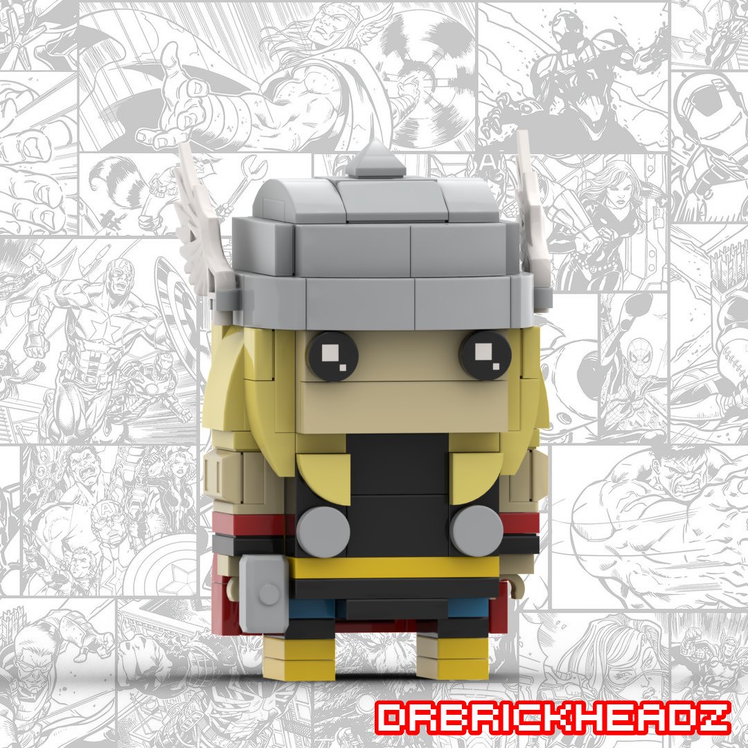 Thor (Classic) Custom Brickheadz Instructions - Payhip